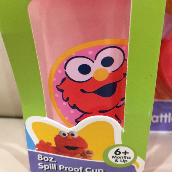 Sesame Street | Other | New Sesame Street Elmo Spill Proof Sippy Cup ...